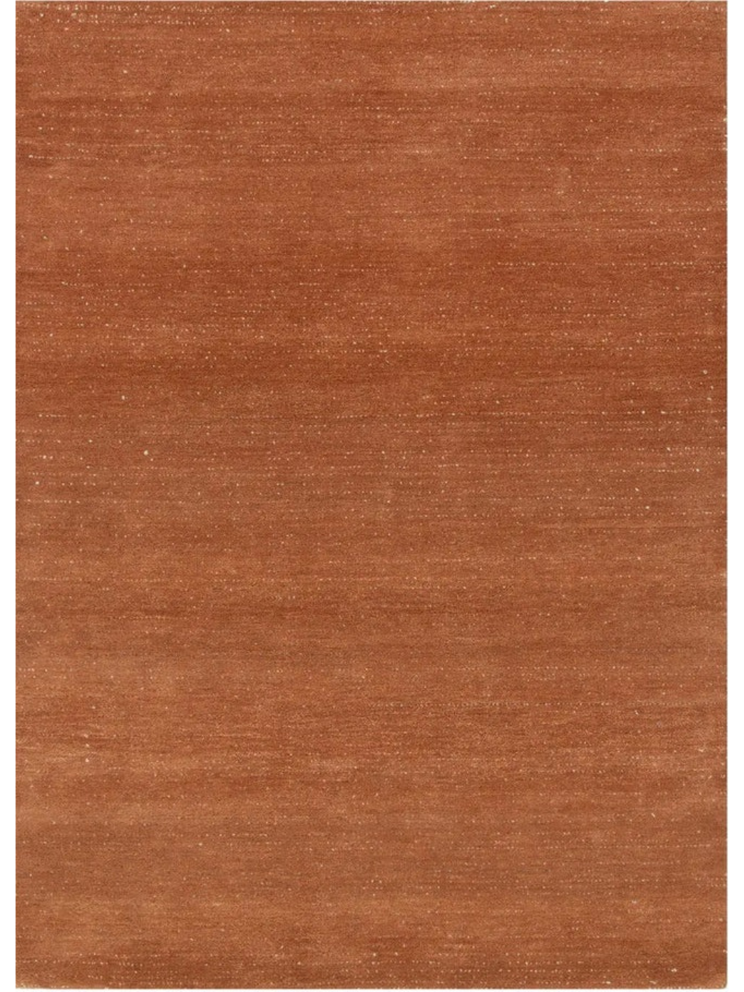 Isla Rust Dotted Lines Wool Rug – The Rug Lady