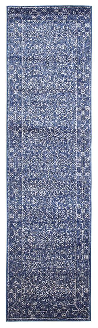Awaken Navy Blue Hallway Runner – The Rug Lady