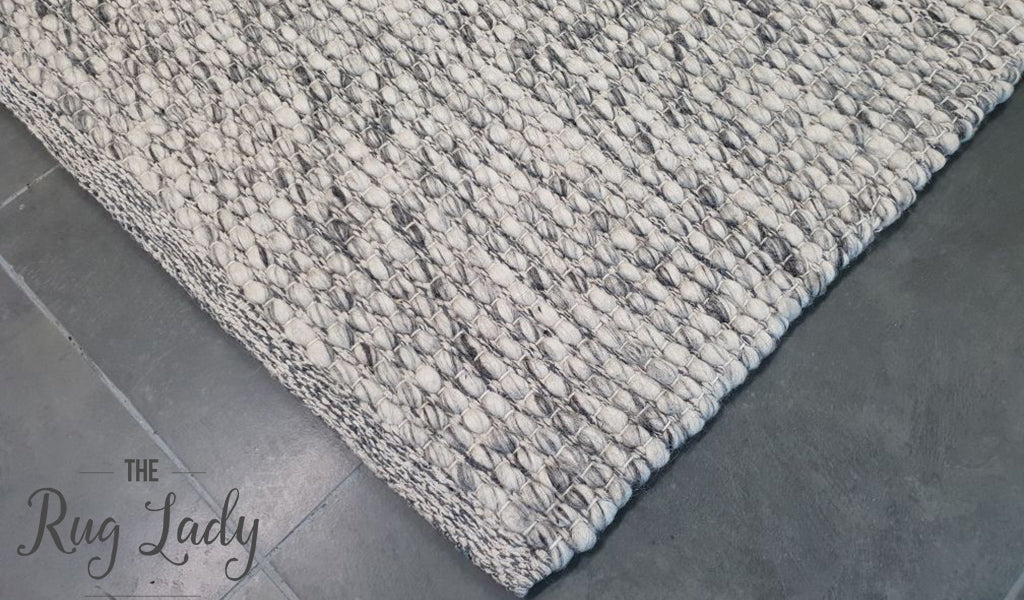 Darcy Grey Felted Wool Rug | Best Sellers | The Rug Lady