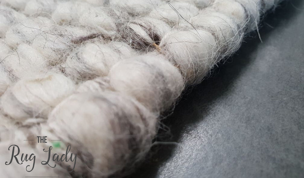 Essence Scandinavian Light Grey Felted Wool Rug | Best Sellers | The ...