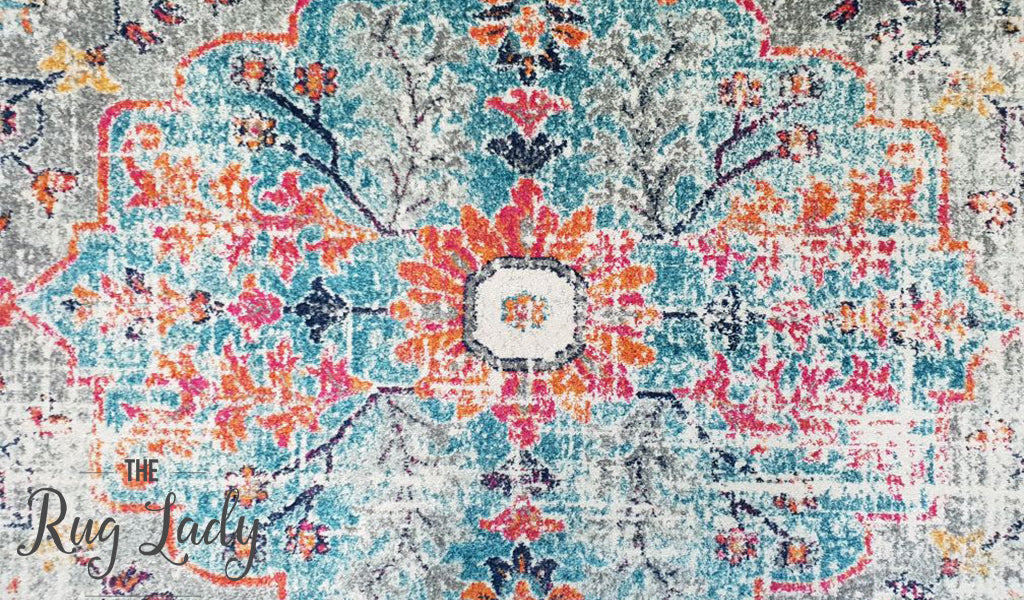 Maya Multicoloured Over Dyed Transitional Rug – The Rug Lady