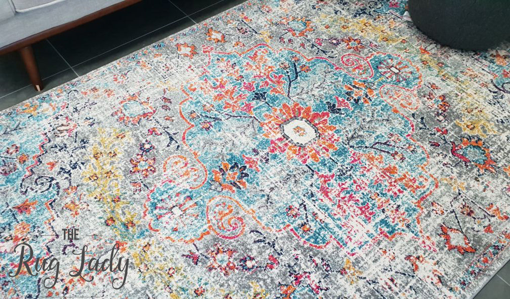 Maya Multicoloured Over Dyed Transitional Rug – The Rug Lady